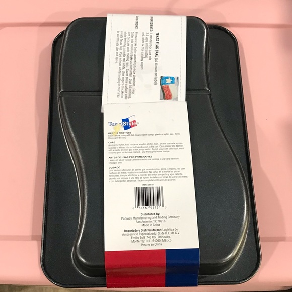 Texas Style | Kitchen | State Of Texas Flag Cake Pan | Poshmark